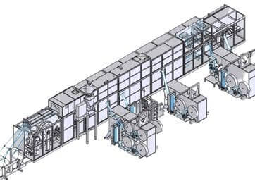 Full Auto Sanitary Pad Machine