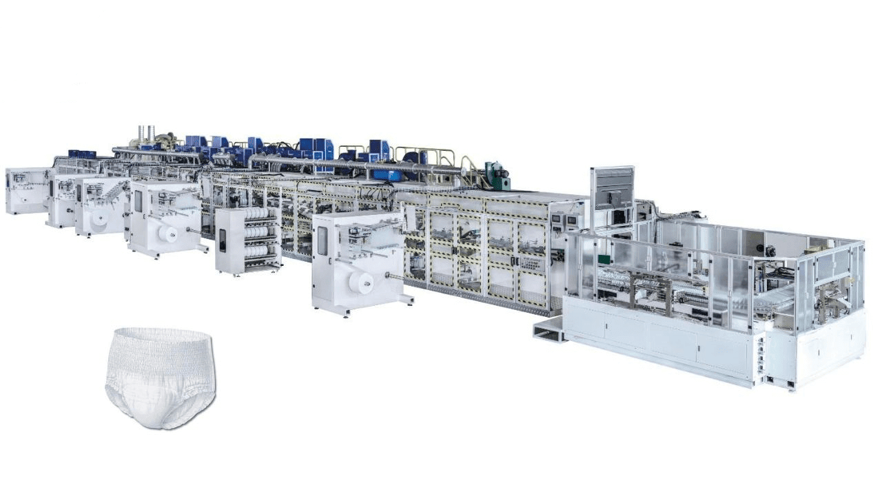 Full Servo Adult Diaper Making Machine